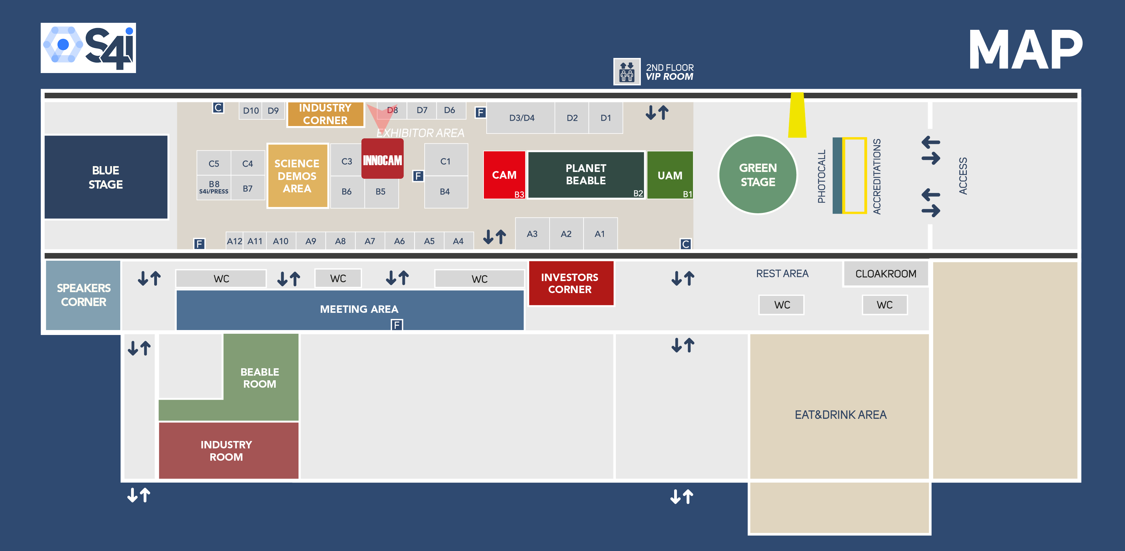 Ubicación stand INNOCAM S4i 2025 | Agencia de Investigación e ...
